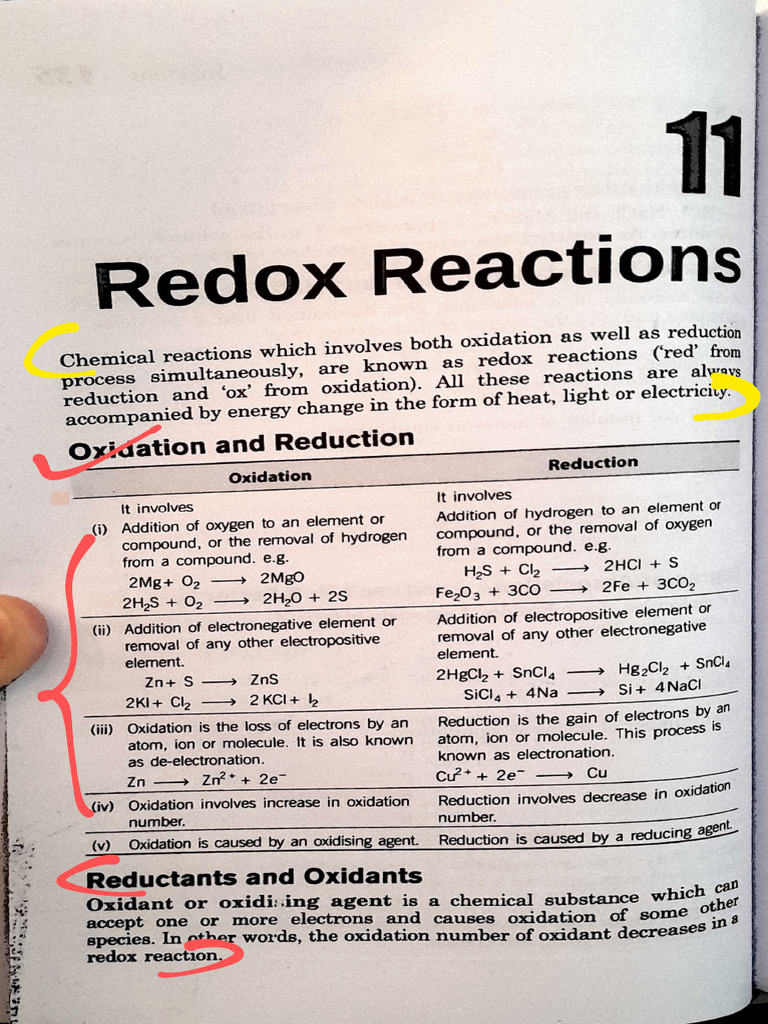 Redox | PDF | Redox | Chemical Reactions