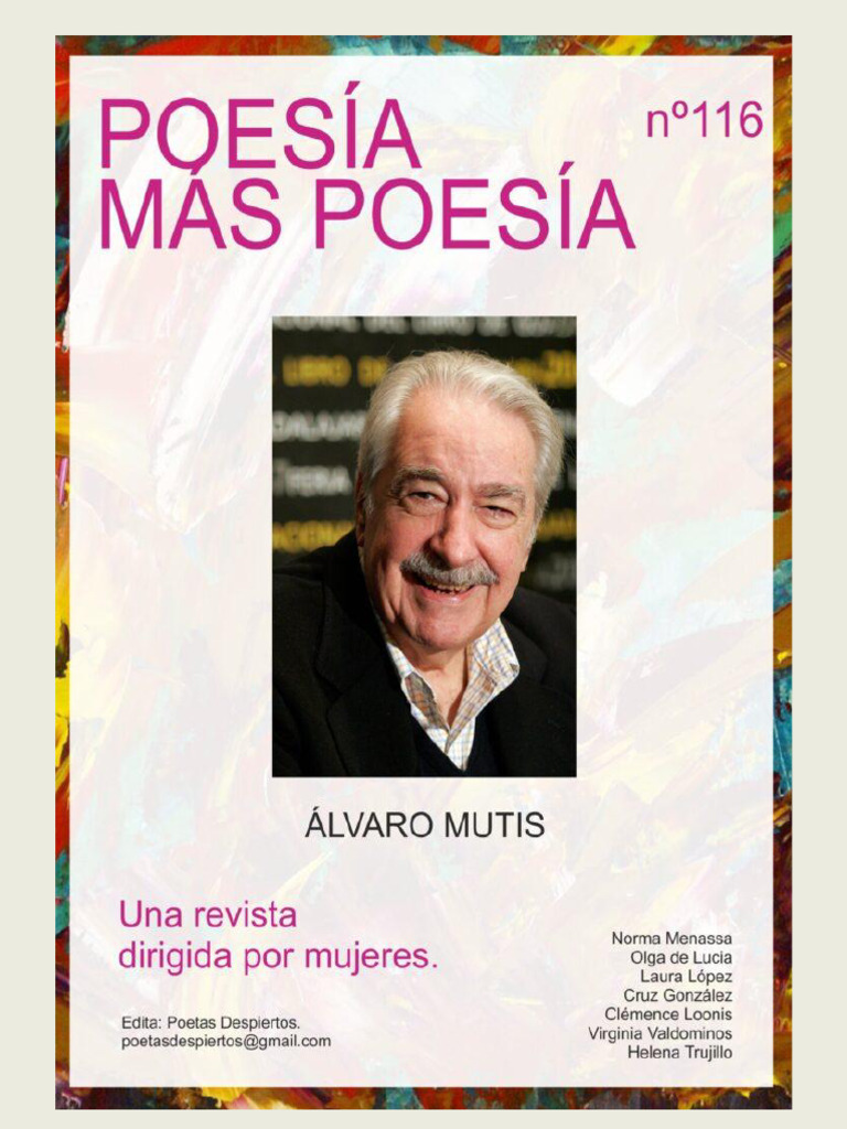 Biografía y poesía de Álvaro Mutis | PDF