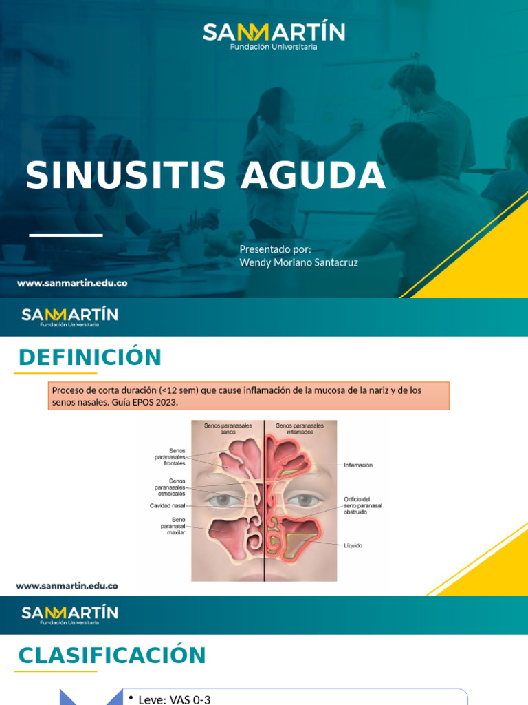 2. SINUSITIS AGUDA .... | PDF | Medicina | Especialidades Medicas