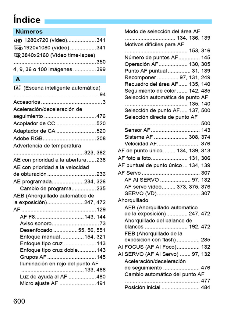 EOS 6D Mark II Instruction Manual ES-600 | PDF | Ligero