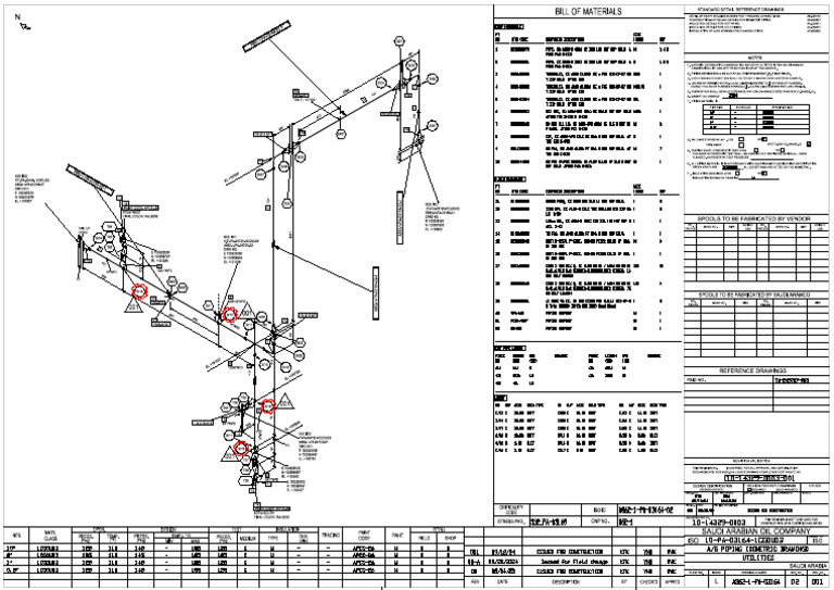Saudi Aramco Piping Fabrication Details | PDF | Screw | Pipe (Fluid ...