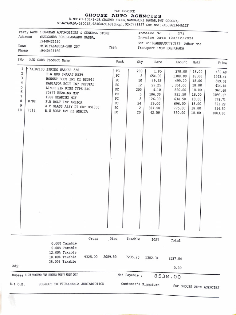 Invoice From 1-12 To 31-12 | PDF | Narendra Modi | Payments