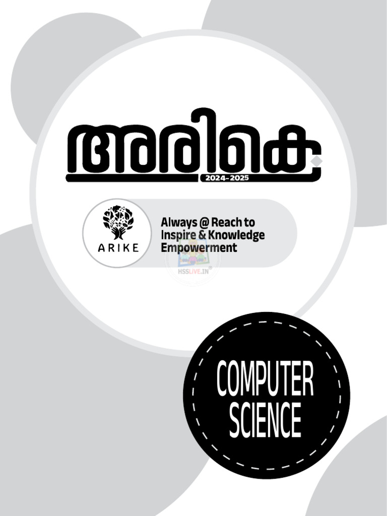 Hsslive-xii-Arike Computer Science 2025 | PDF | Queue (Abstract Data Type) | Html Element