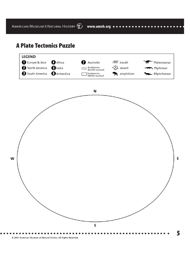 10science - Async930 - Plate Tectonic Puzzle | PDF