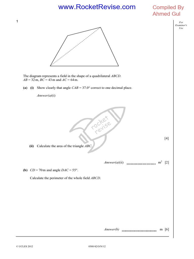 TrigonometryQP Textmark Textmark Textmark Image Marked | PDF | Euclidean Geometry | Geometry