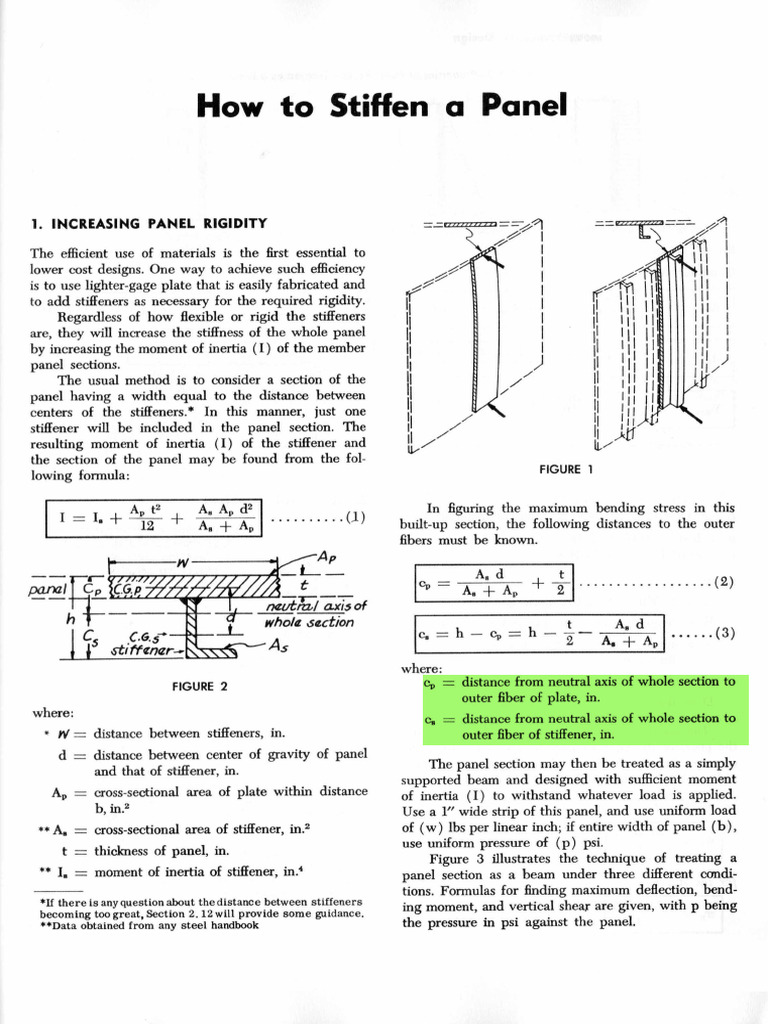 How To Stiffen A Panel 1739985651 | PDF