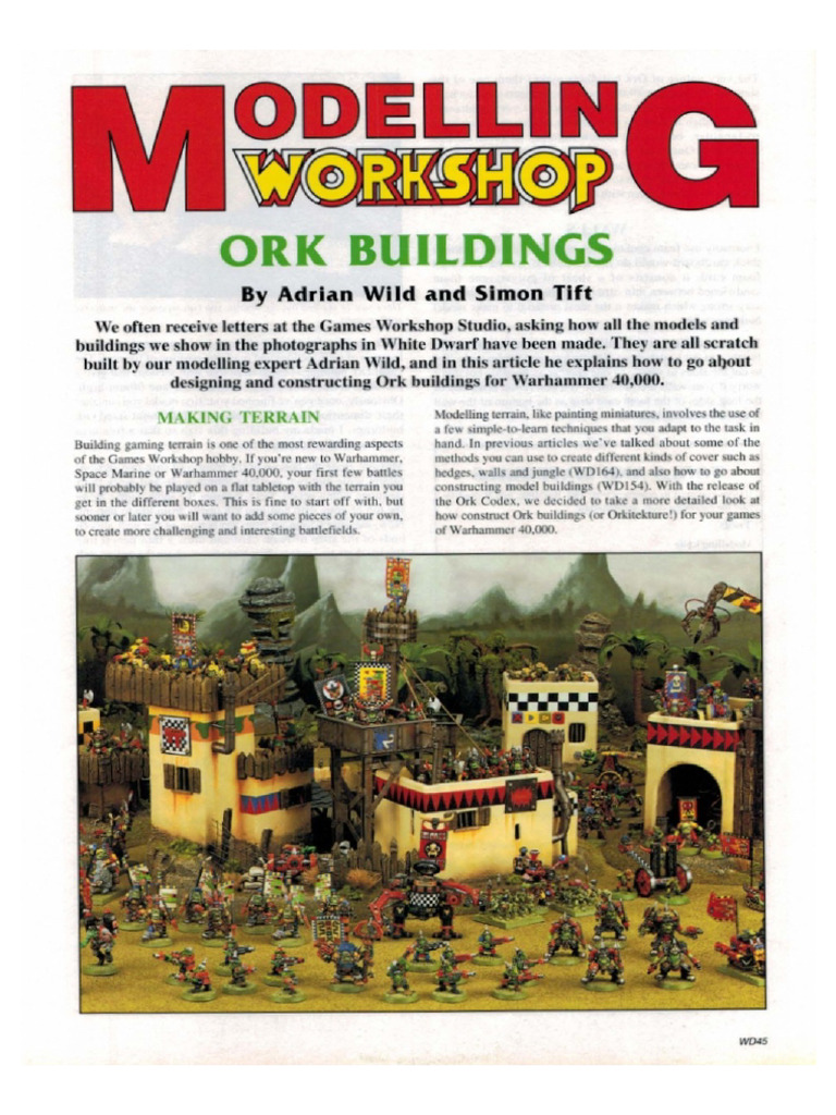 Make An Ork Building | PDF