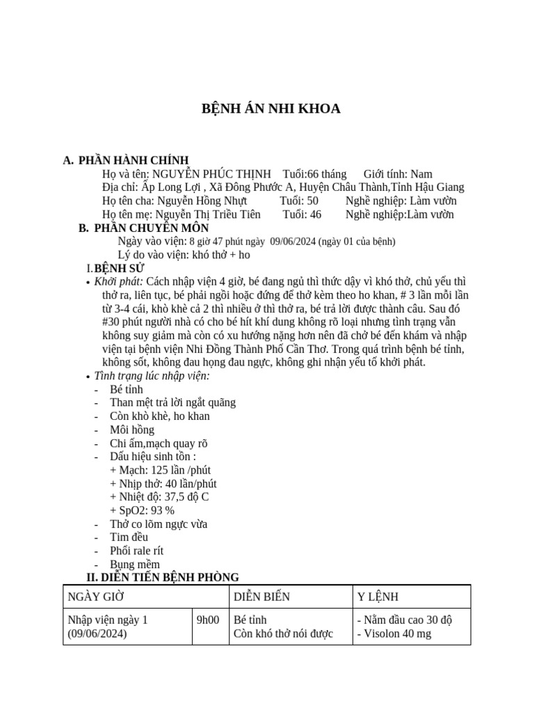 BA HEN PHẾ QUẢN | PDF