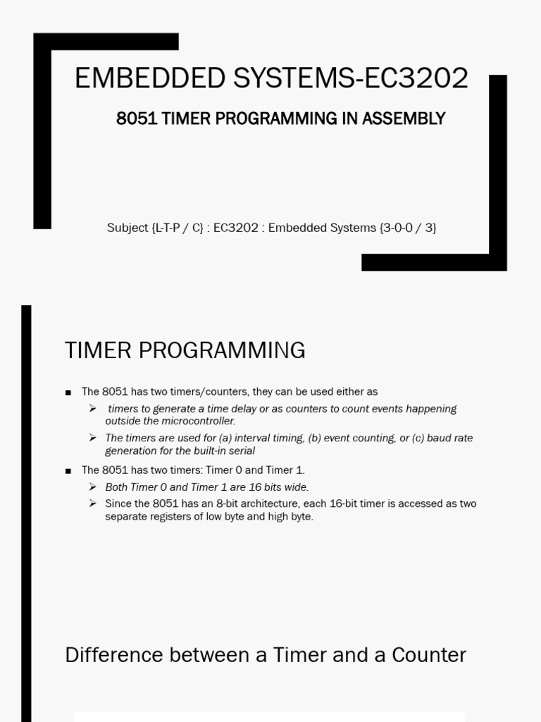 Embedded Class Jan 2024 Lec VI | PDF | Computer Architecture | Computer Engineering