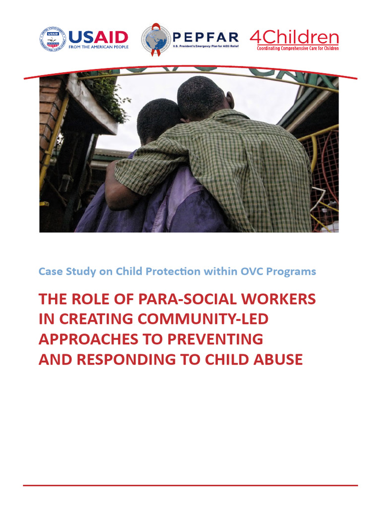 Case Study The Role of para Social Workers in Creating Community Led ...