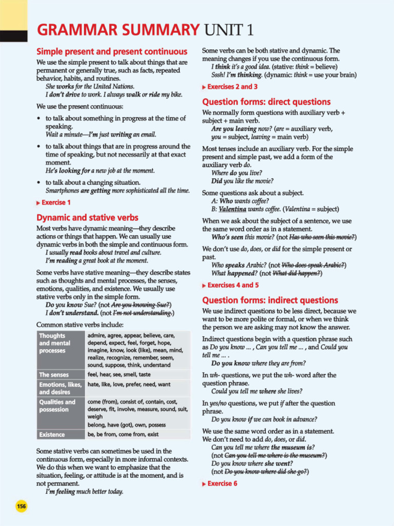 grammar (1) | PDF | Subject (Grammar) | Verb