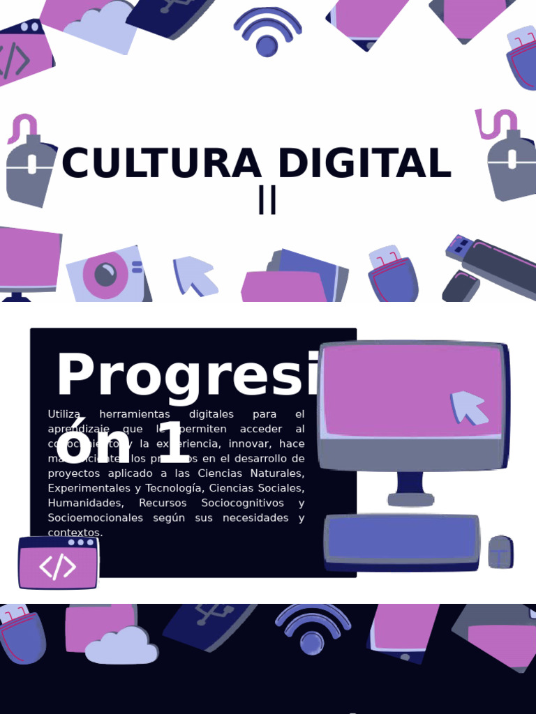 Progresiones de Cultura Digital 2 | PDF