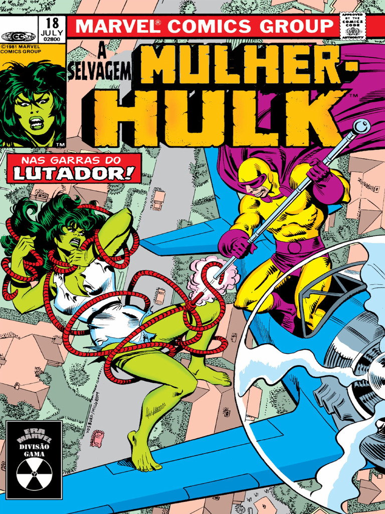 Selvagem Mulher-Hulk V1 018 (1981) | PDF