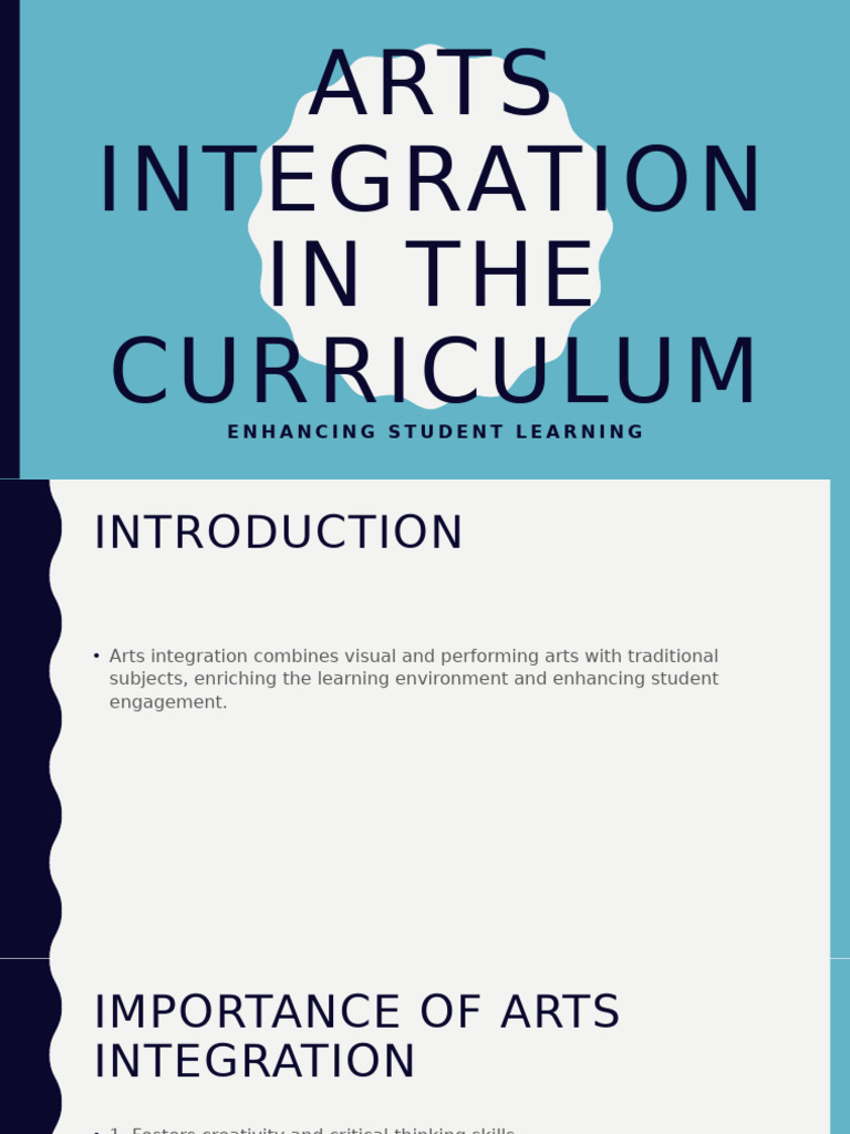 Arts Integration in The Curriculum | PDF