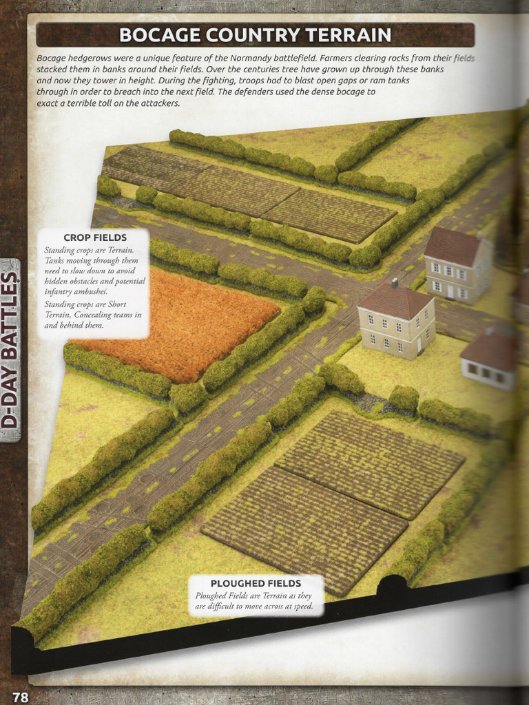 FOW DDay British Bocage Country Terrain 1 of 2 | PDF