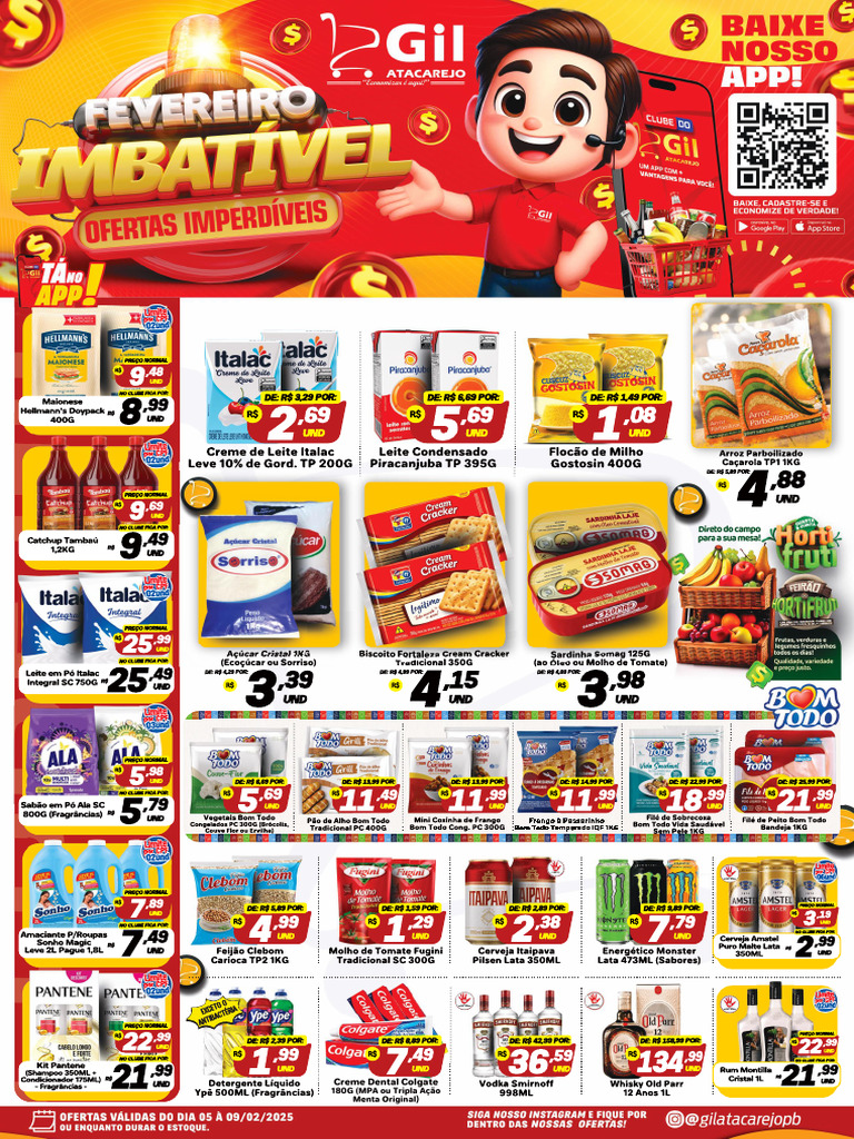 Fevereiro Imbatível Ofertas Imperdíveis 05 A 09.02.2025 | PDF