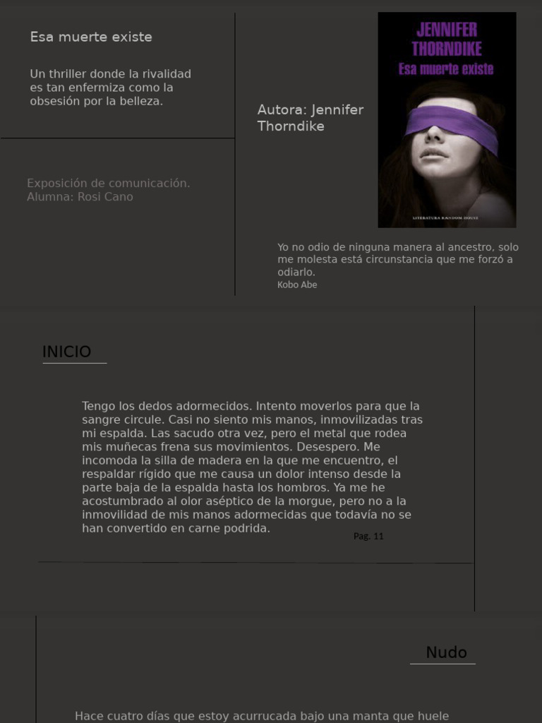 Exposición de Jennifer Thorndike | PDF