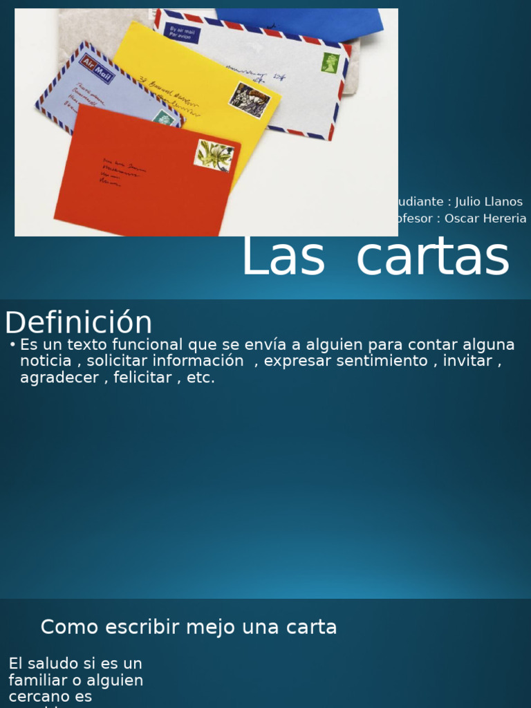 Guía para Escribir Cartas Efectivas | PDF