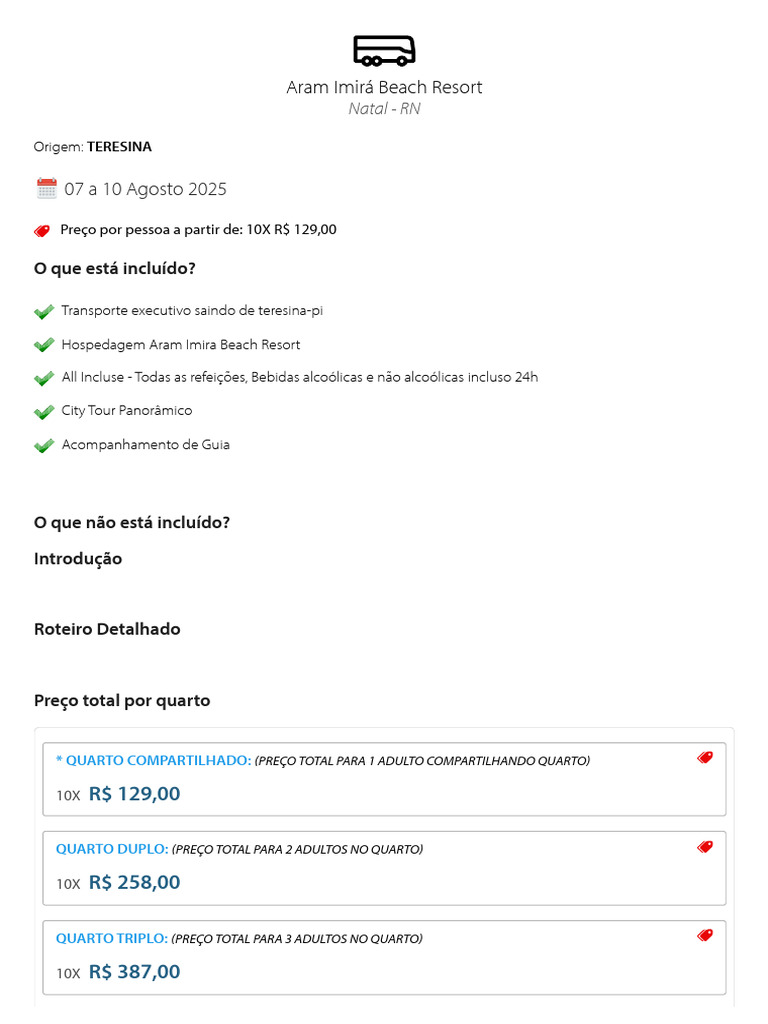 Aram Imirá Beach Resort | PDF