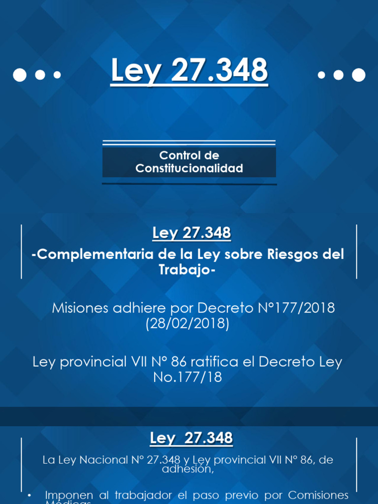 Ley 27348 | PDF | Caso de ley | Jurisdicción