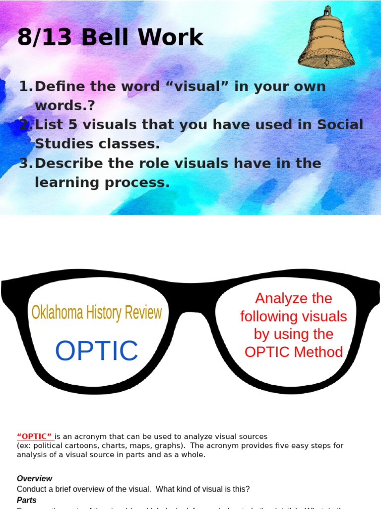 Analyzing Visuals in Social Studies | PDF | Symbols