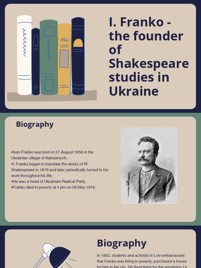 Ivan Franko: Pioneer of Shakespeare in Ukraine | PDF | Translations | Thou