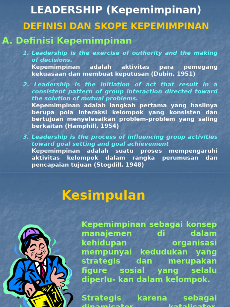 Materi Leadership 11 | PDF