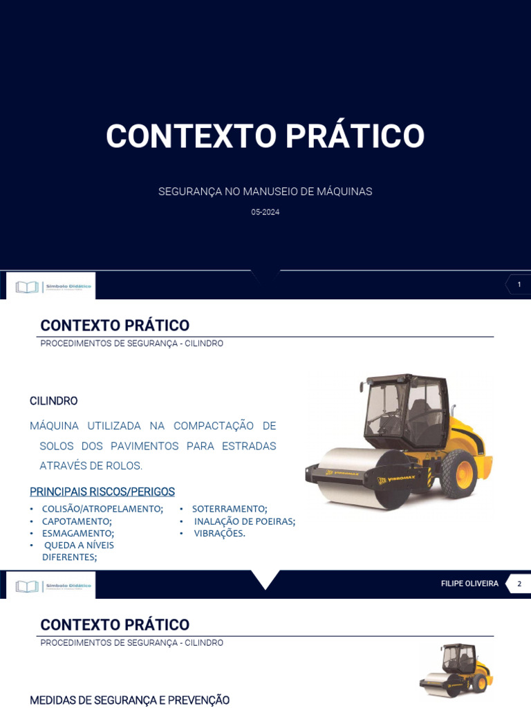Segurança no Manuseio de Máquinas | PDF | Transporte | Ferimento