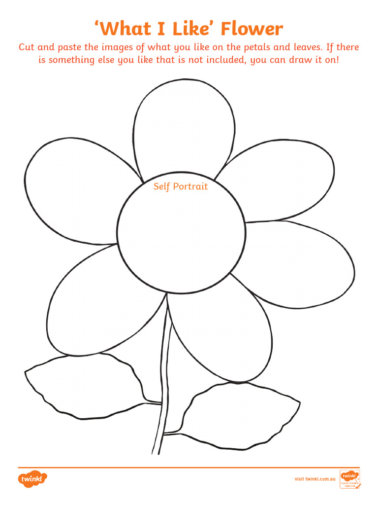 Au S 1644314318 What I Like Flower Activity - Ver - 1 | PDF