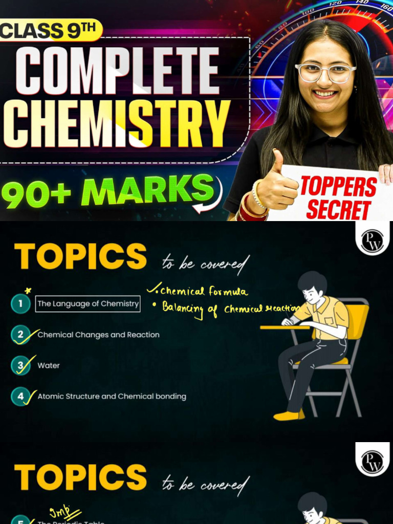 Class 9th Chemistry - Term 2 - Class Notes - Force Series | PDF