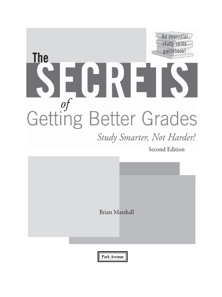 Study Smarter, Not Harder | PDF | Books | Classroom
