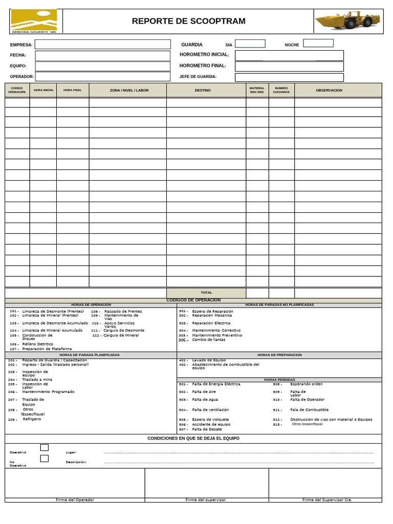 Formato Reporte de Scoop v2 c3 | PDF