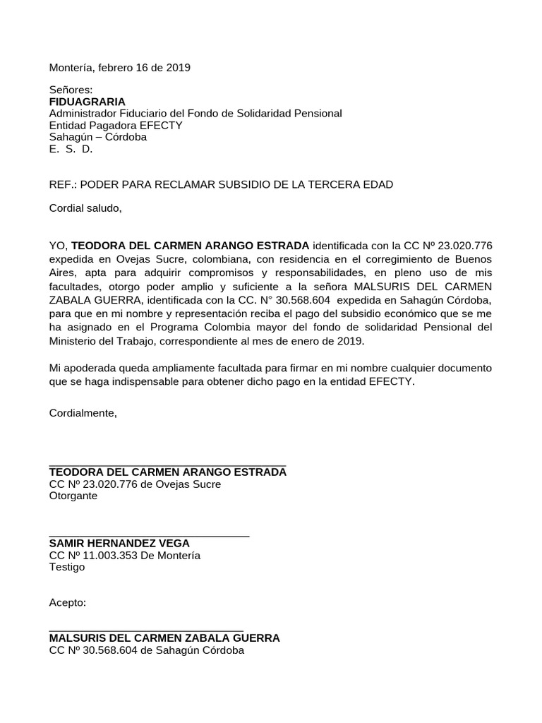 Poder Sandra Arnedo | PDF