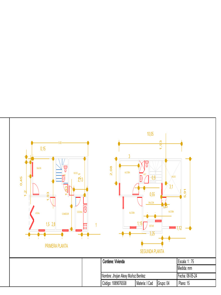 Dibujo Planos-Model | PDF