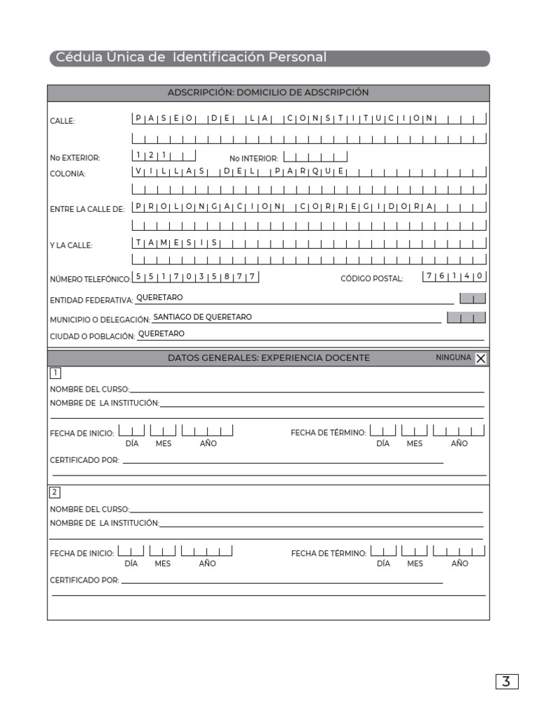 Cédula Editable (1) ....... | PDF