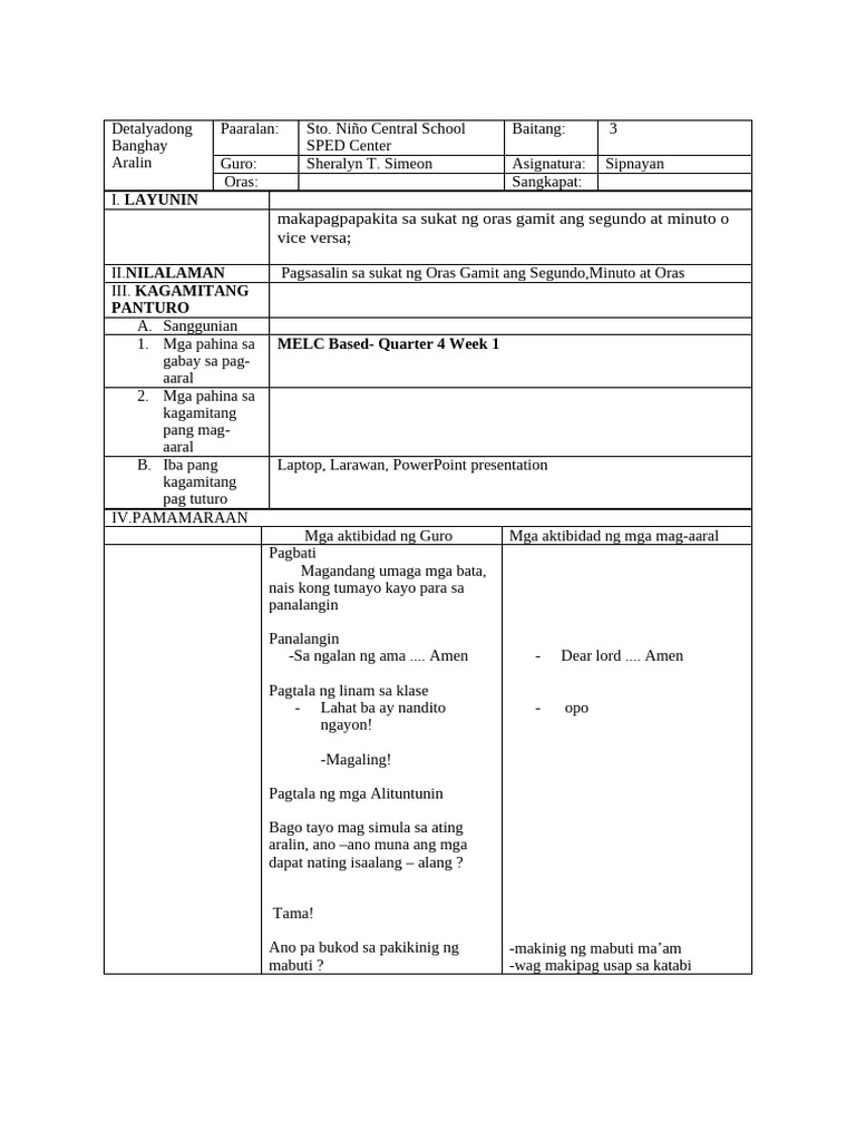 DLP Math Tagalog | PDF