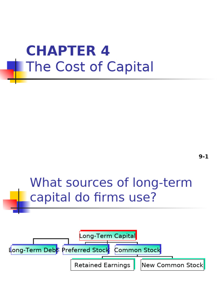 CH 4 Cost of Capital | PDF | Cost Of Capital | Preferred Stock