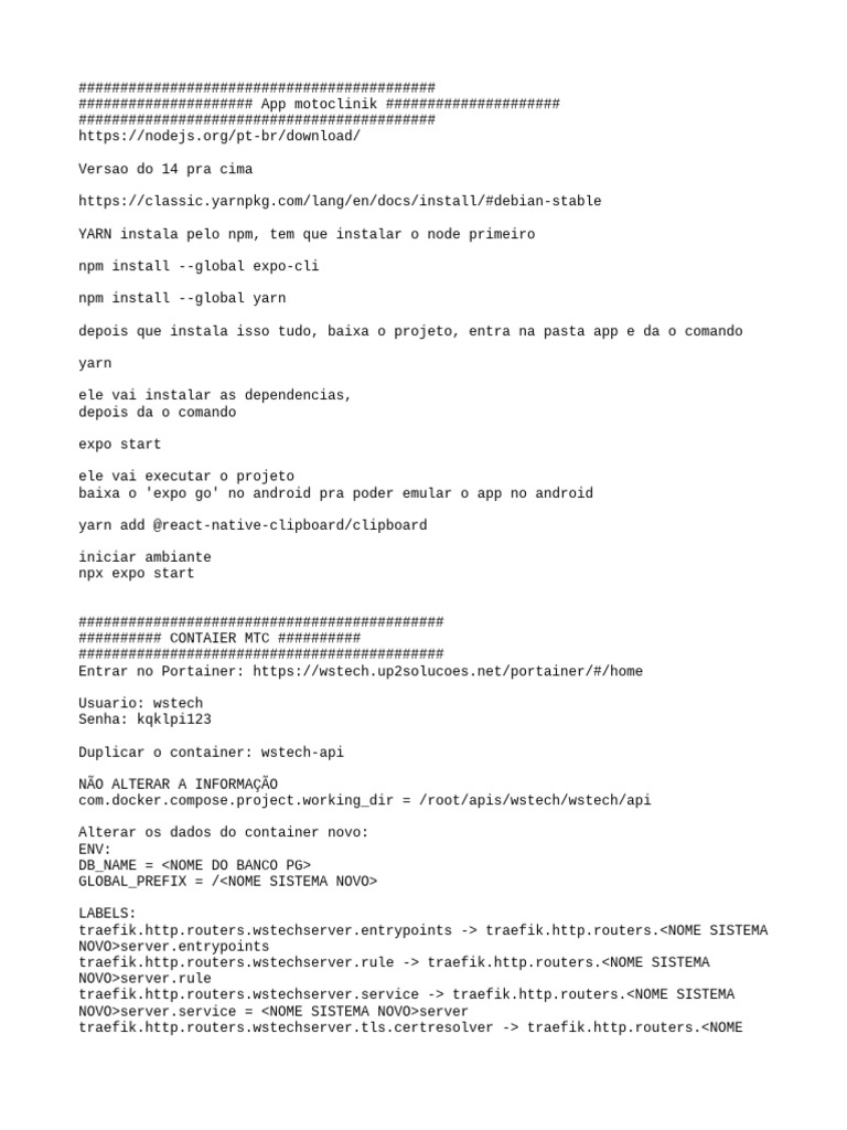 Comandos uteis ReactNative | PDF | Java Script | Software Development