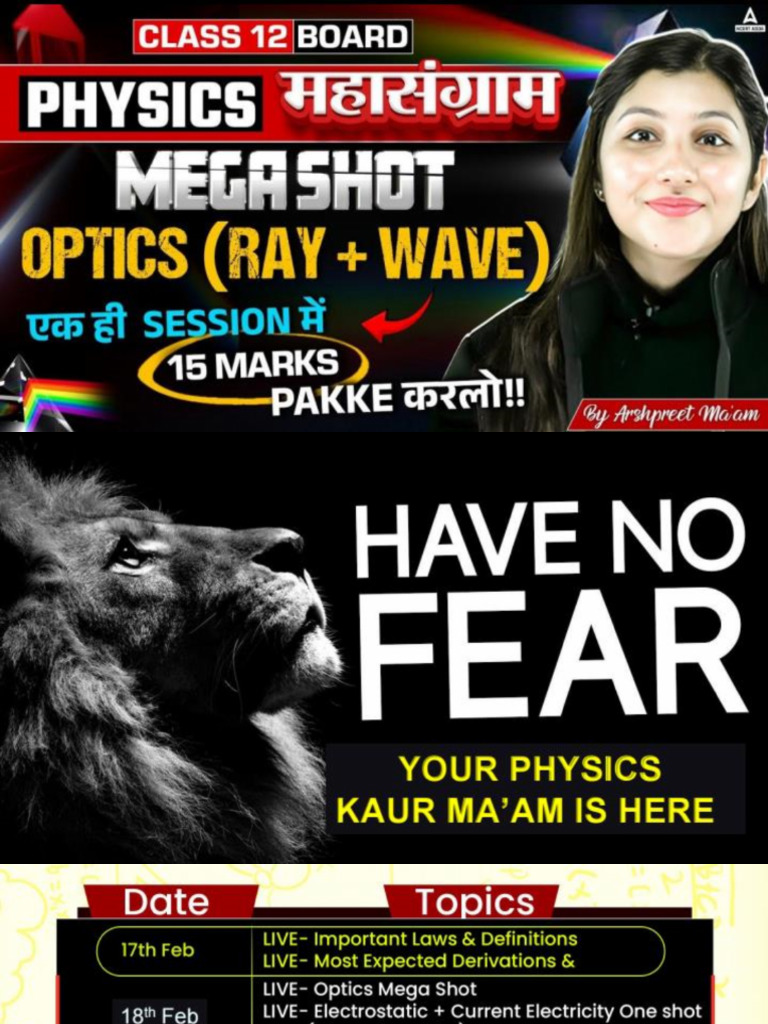 Optics Mega Shot | PDF