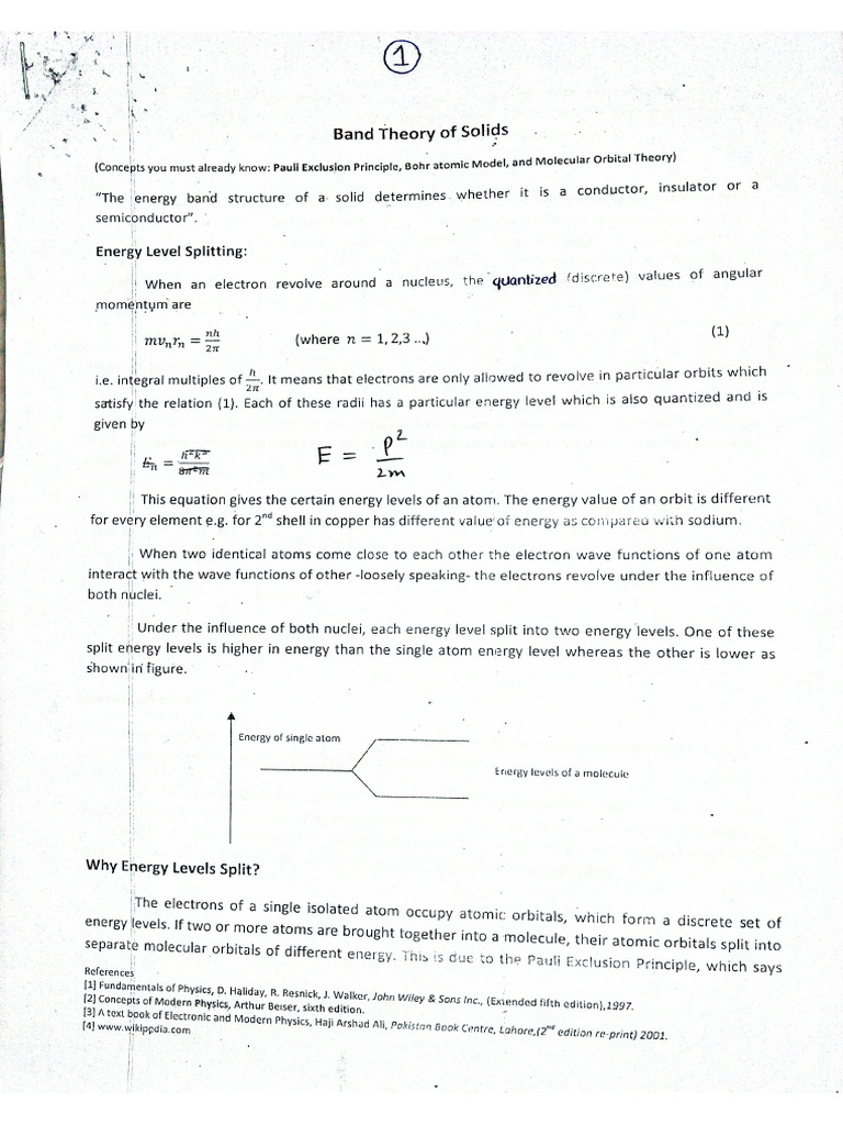 Electronics (Physics) | PDF