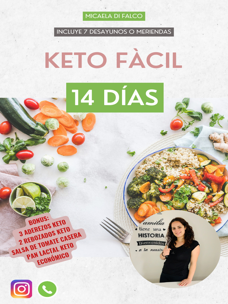 7 Desayunos y Meriendas Keto | PDF | ensalada | Bola de masa hervida