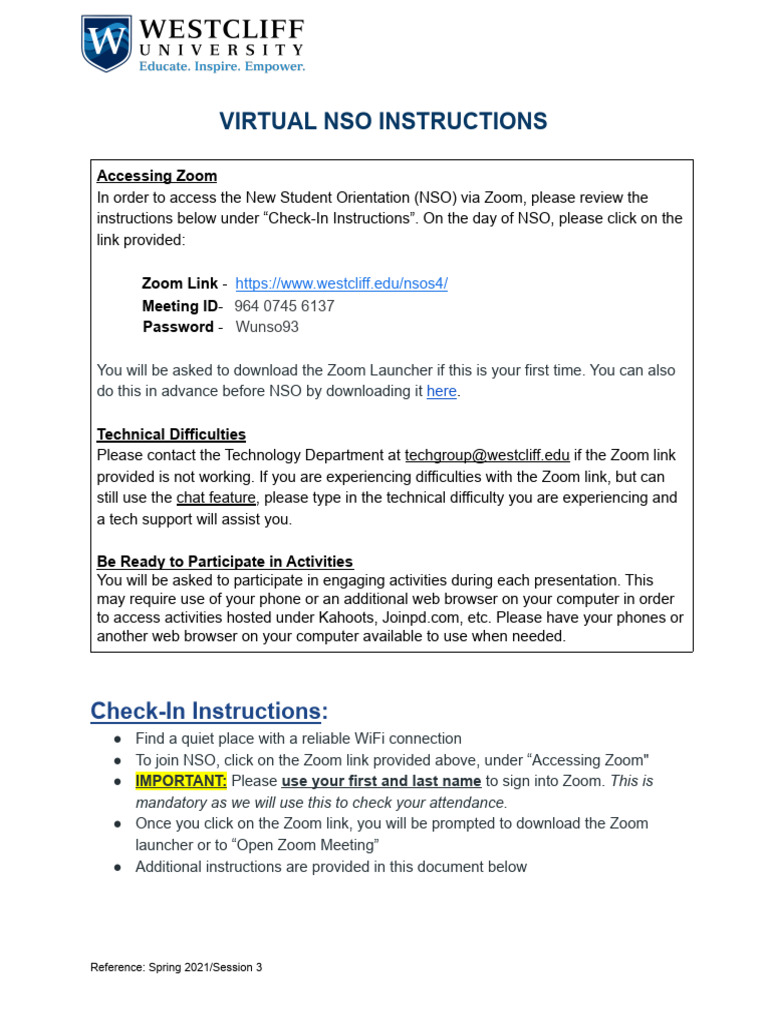 Virtual NSO Instructions | PDF | Software | Computing