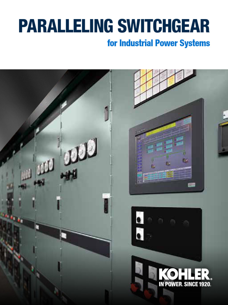 Paralleling Switchgear Brochure | PDF | Electric Generator | Electricity