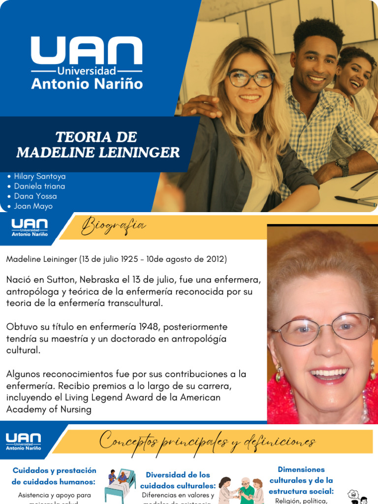 Teoría de Cuidados Culturales de Leininger | PDF | Enfermería | Sociedad