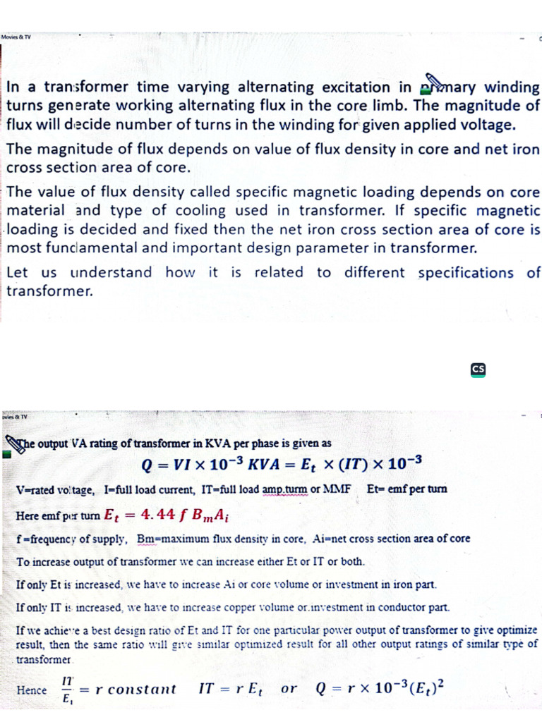 Core Limb Cross Section | PDF