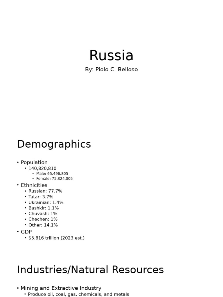 Russia | PDF