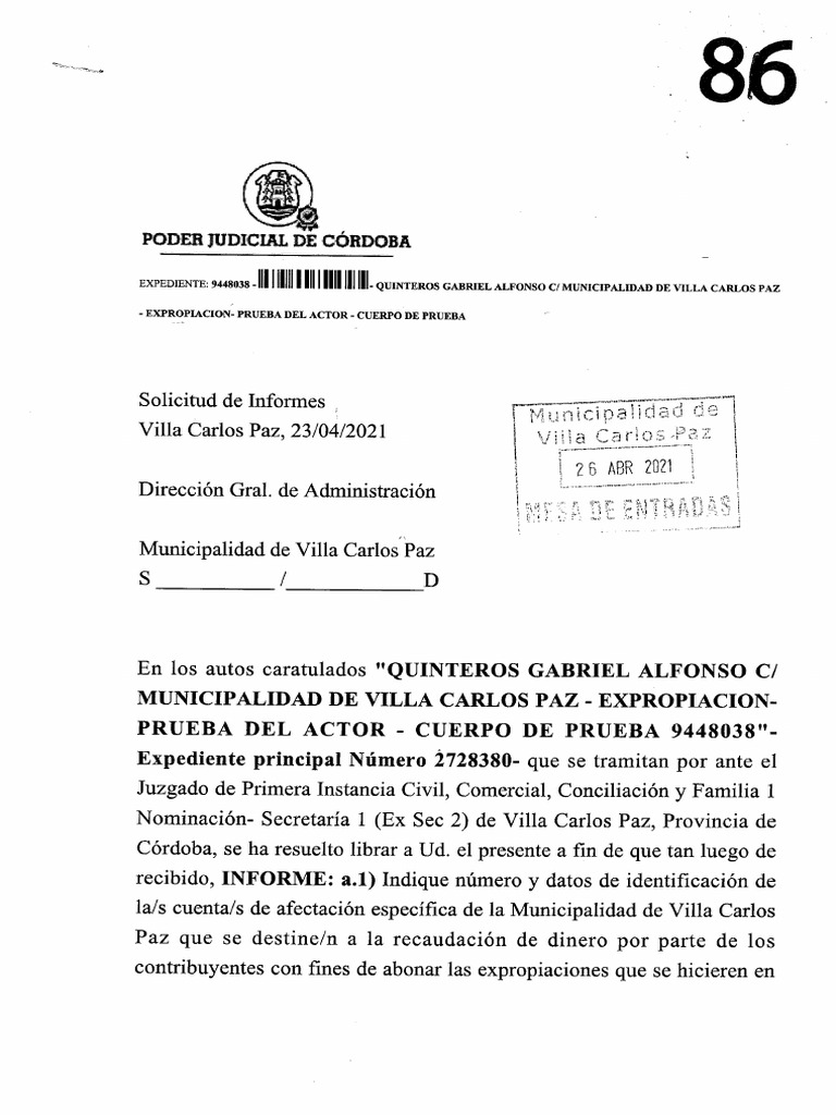 Acuerdo de Avenimiento Sarubbi | PDF