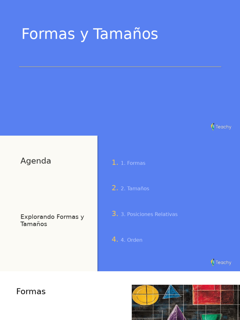 Slide - Formas y Tamaños | PDF
