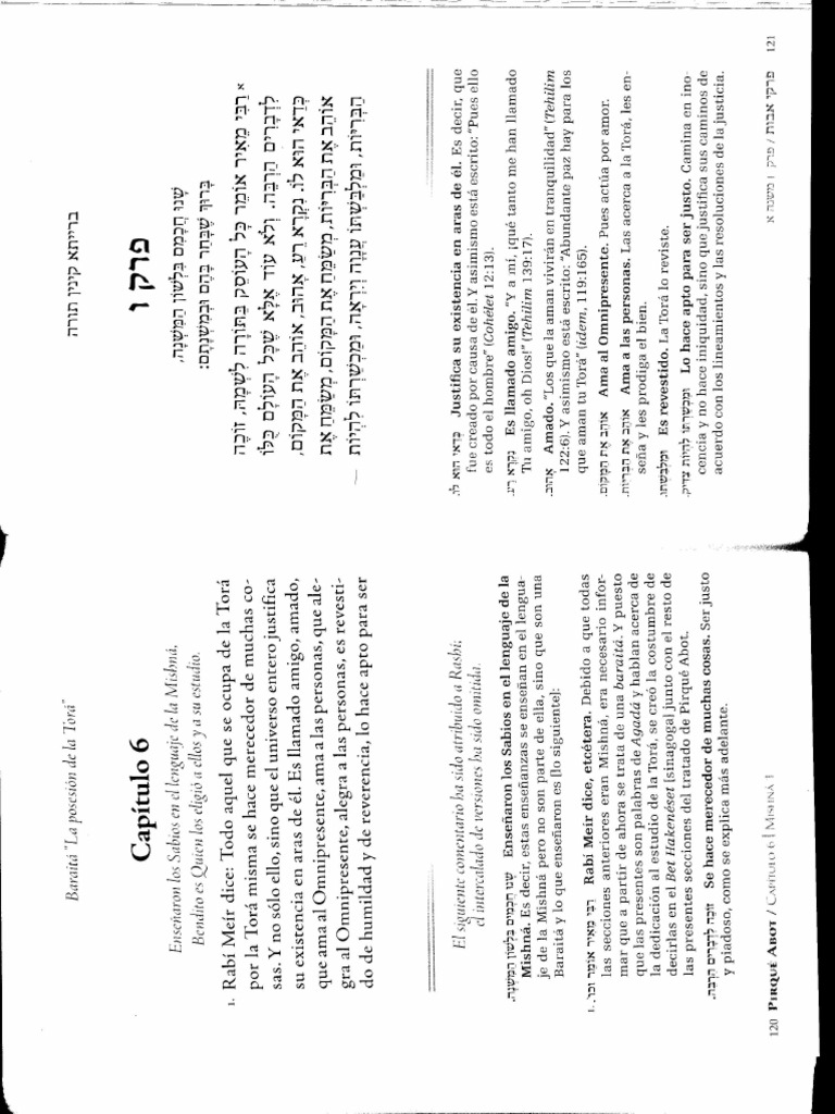 Pirke Avot 6 | PDF