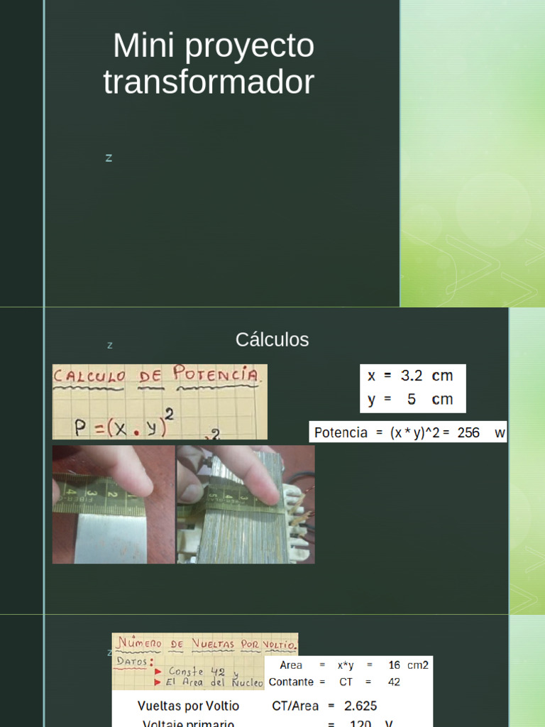 Mini Proyecto Transformador | PDF